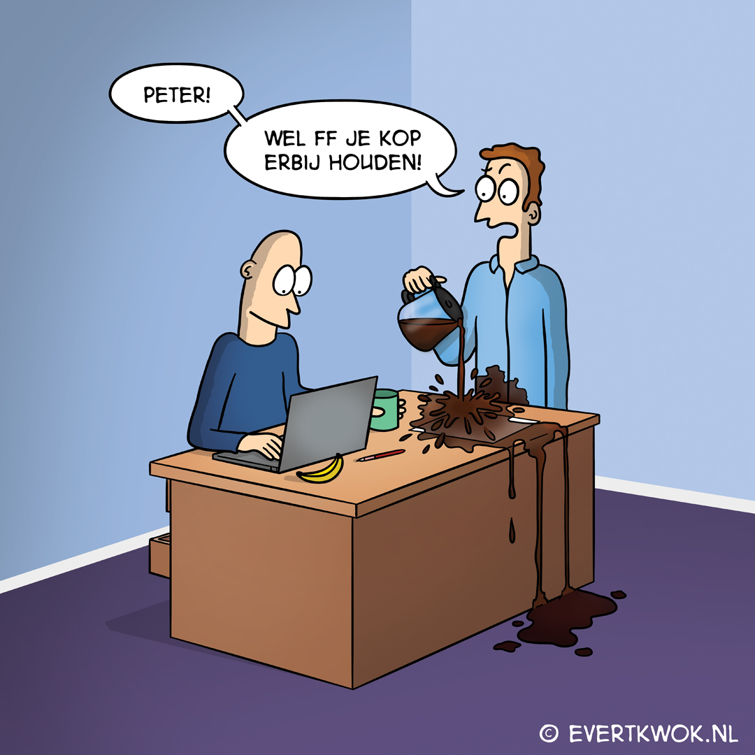 Evert Kwok - droge humor, woordgrappen en bananen