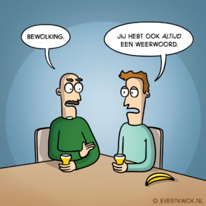 Evert Kwok - droge humor, woordgrappen en bananen