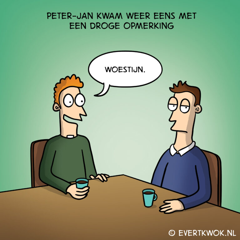 Evert Kwok - droge humor, woordgrappen en bananen